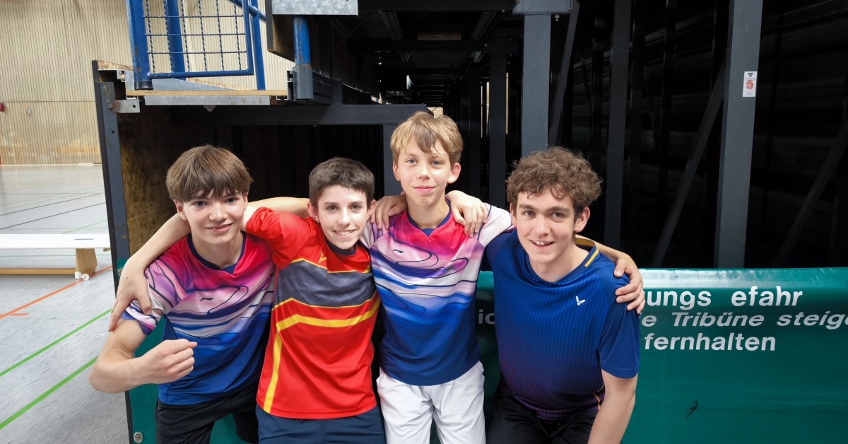 Ian Baumann und Aaron Winter gewinnen die DBV A-Rangliste U15 in Maintal